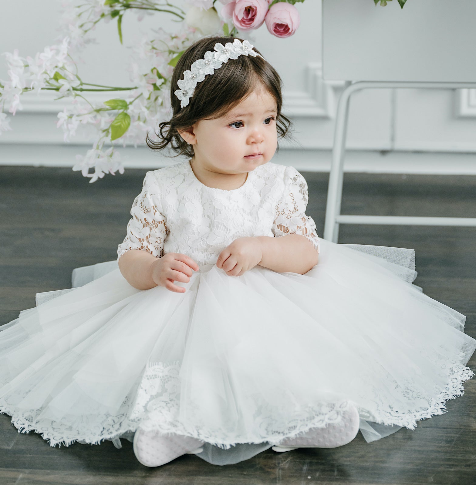 The Demi Baby Baptism Dress By Teter Warm – BLUSH KIDS INC.