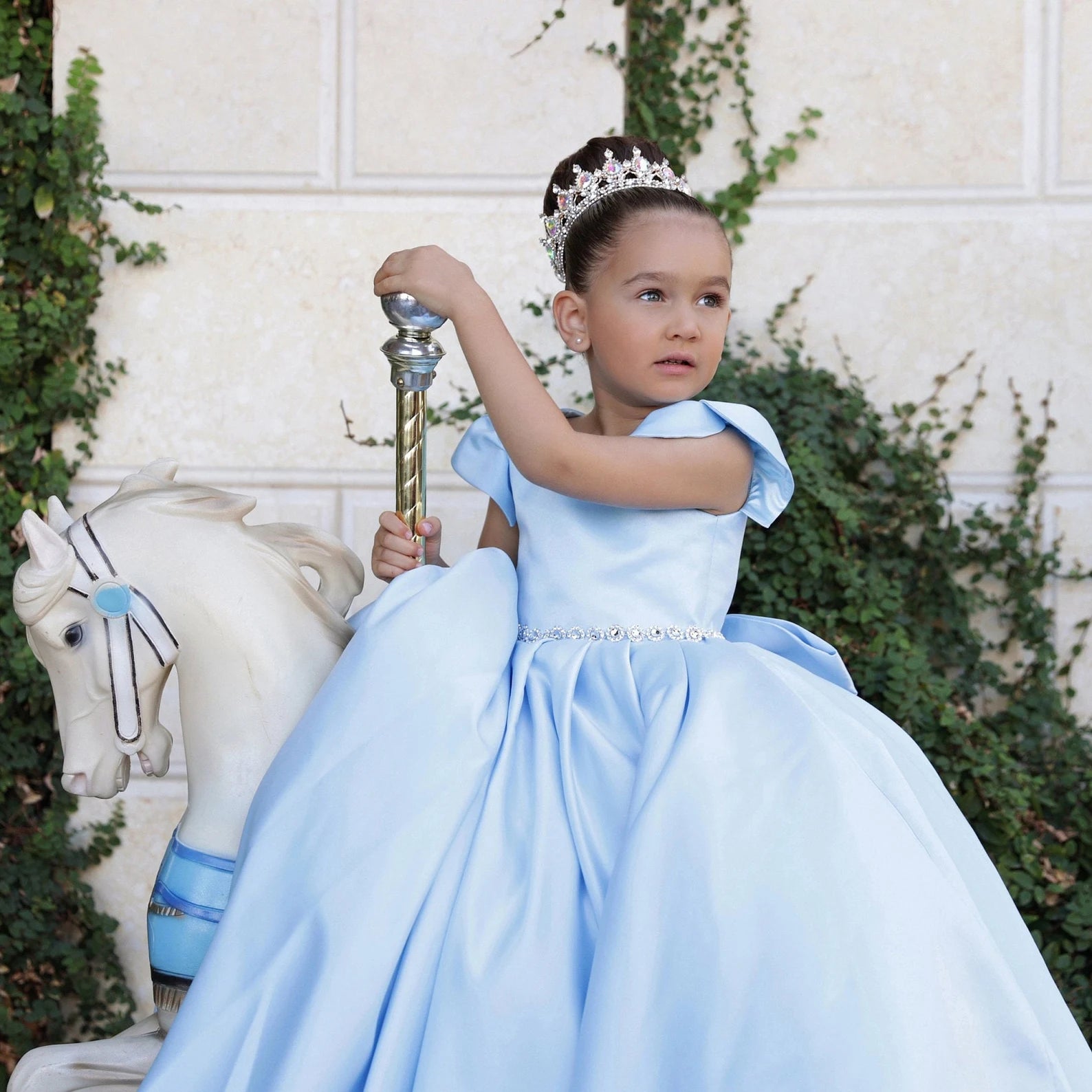 The Samara Girls Pageant Dress – BLUSH KIDS INC.